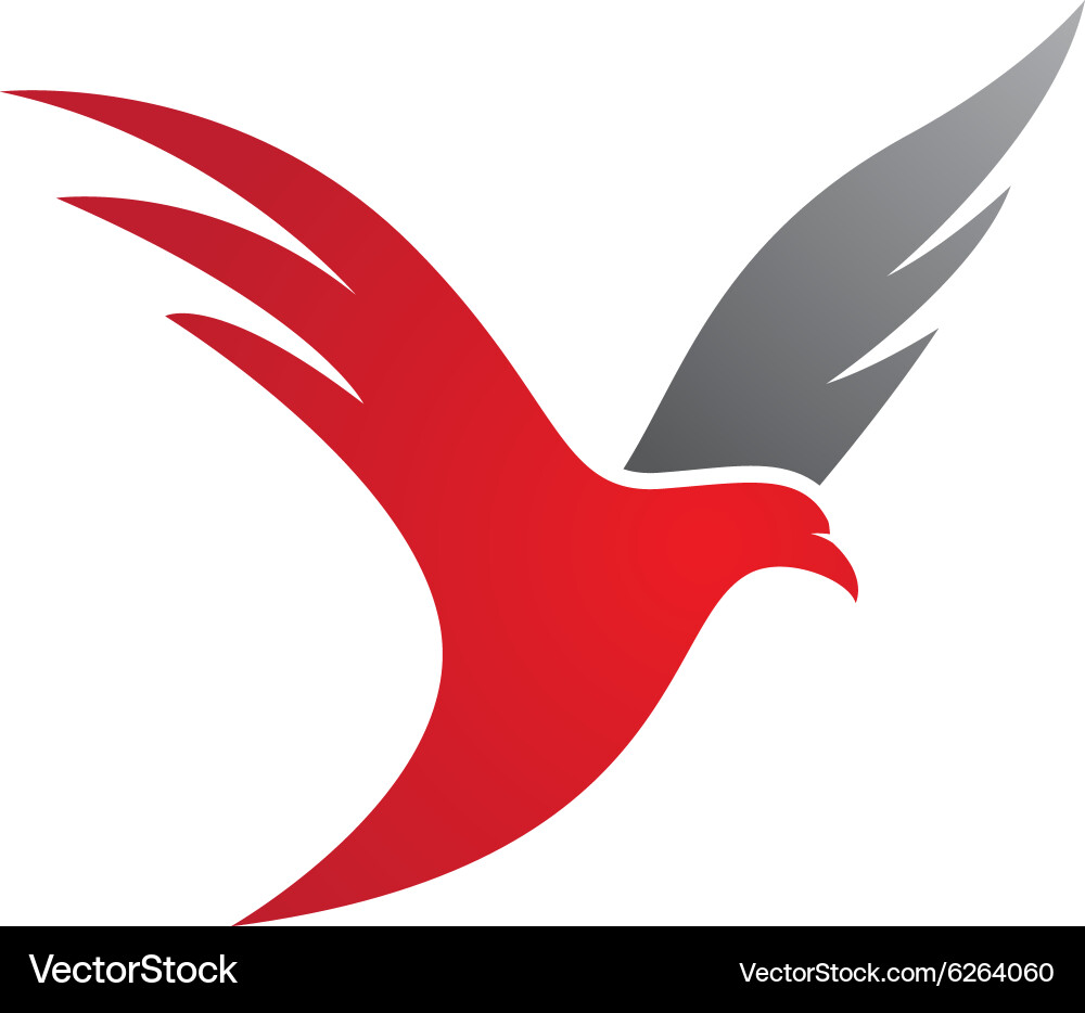 Falcon logo Royalty Free Vector Image - VectorStock