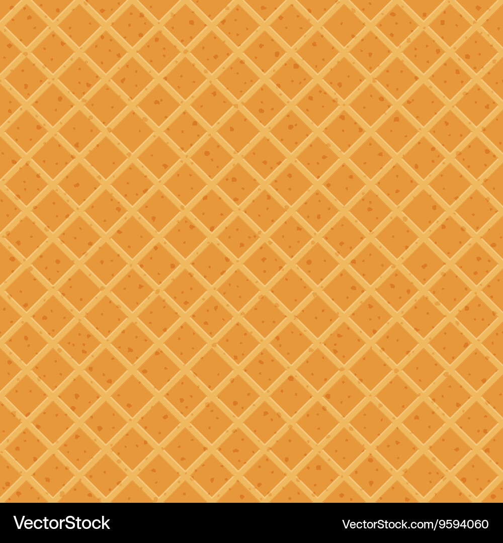 Wafer pattern seamless Royalty Free Vector Image