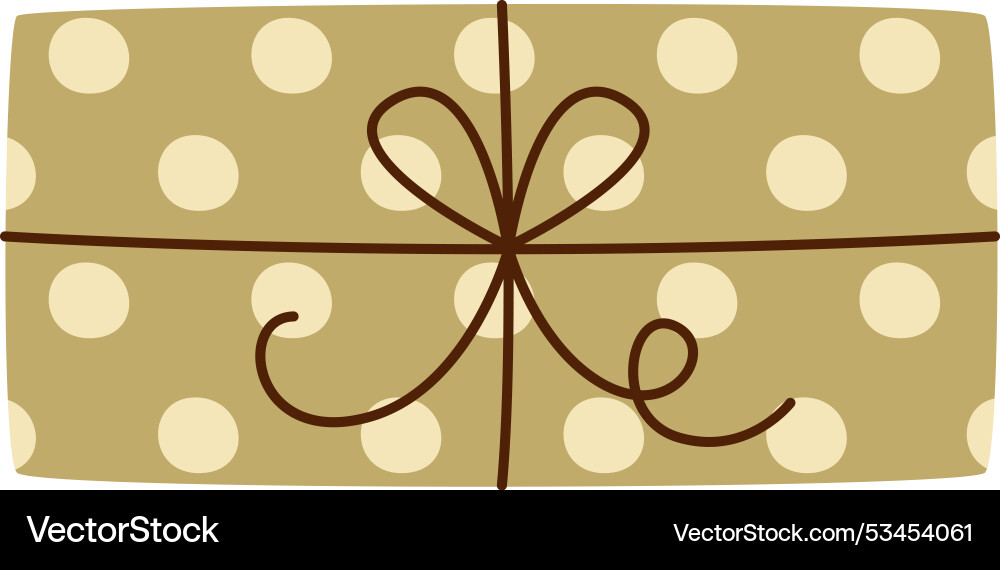 Birthday gift box Royalty Free Vector Image - VectorStock