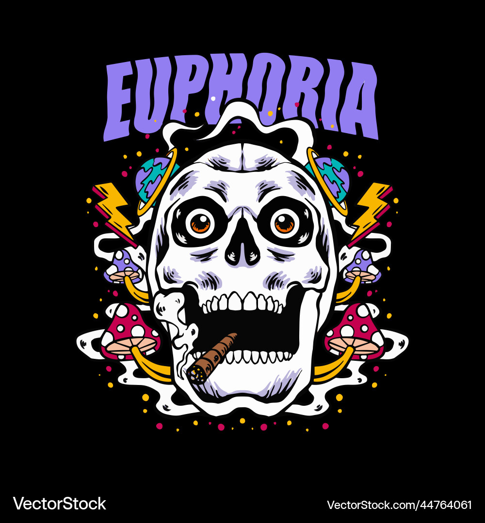 Euphoria Royalty Free Vector Image - VectorStock