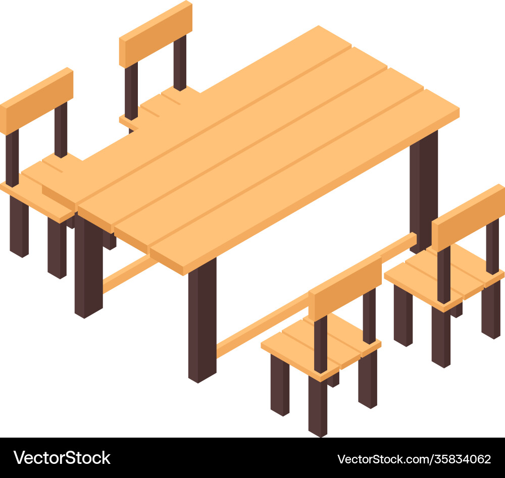Garden furniture icon Royalty Free Vector Image