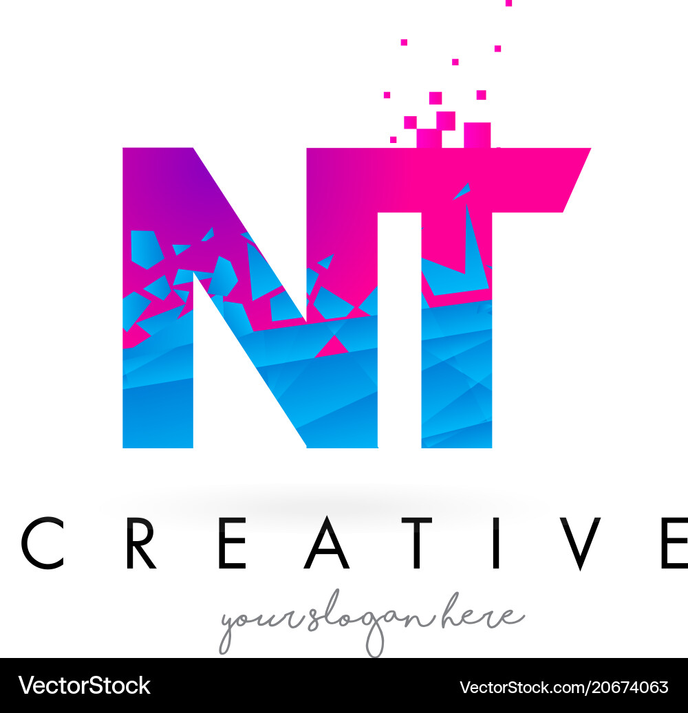 Nt logo Vector Images & Graphics for Commercial Use | VectorStock