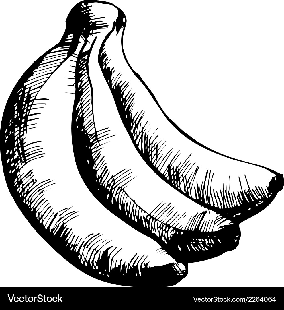 Banana Royalty Free Vector Image - VectorStock