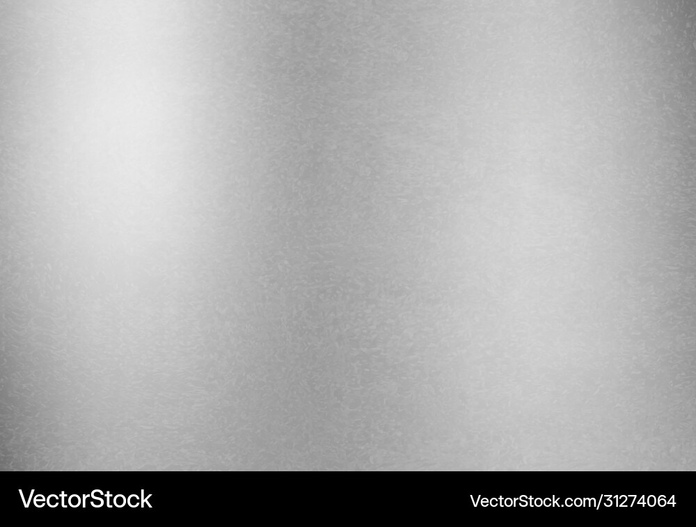 Silver Metal Texture Background Royalty Free Vector Image