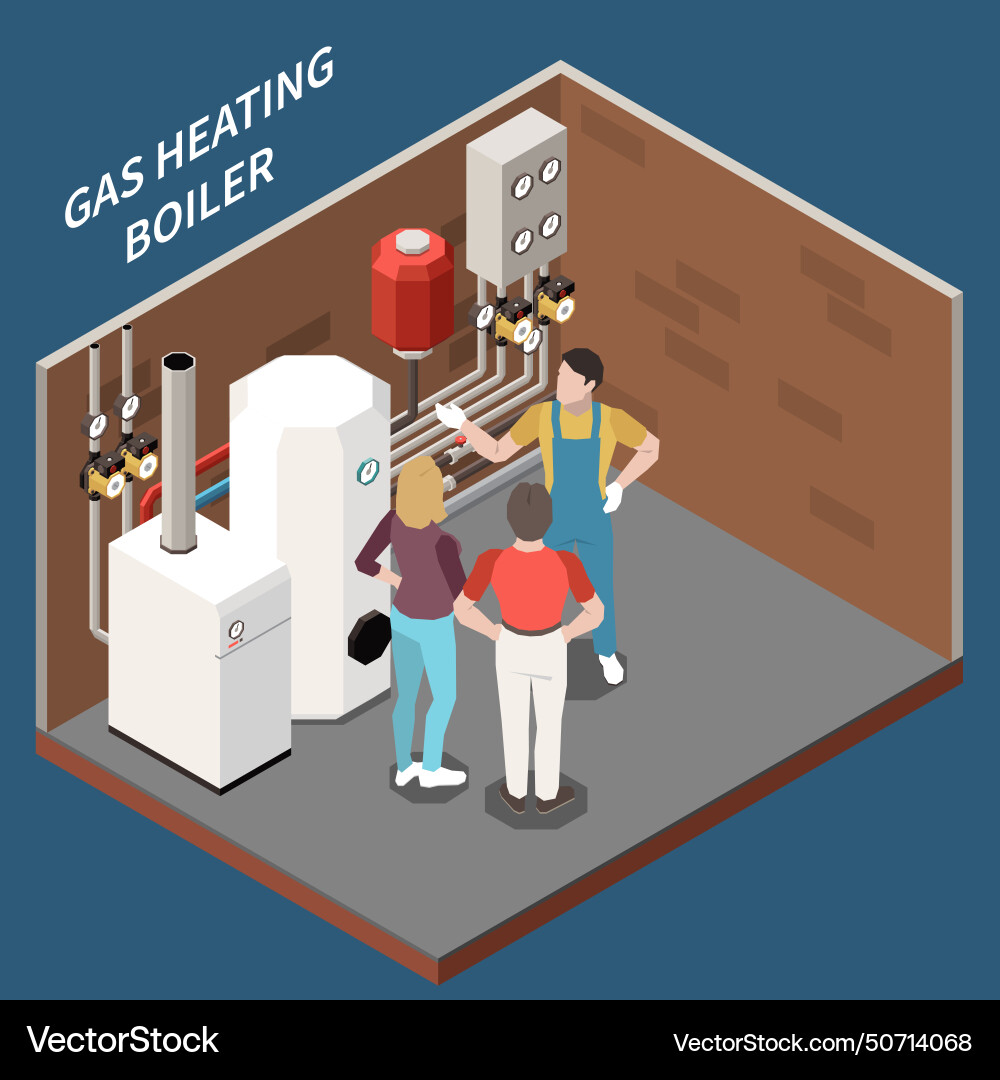 Heating room Royalty Free Vector Image - VectorStock