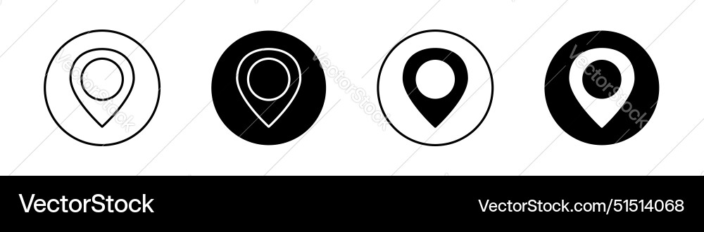 Marker icon Royalty Free Vector Image - VectorStock