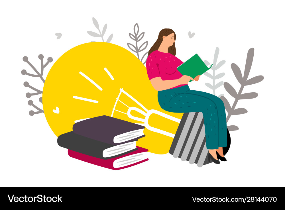 Creative Learning & Ideas Royalty Free Vector Image