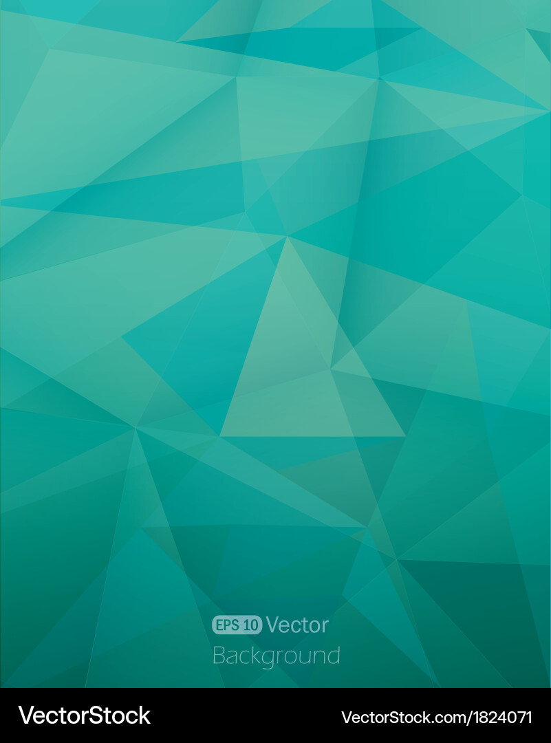 Geometric Triangle Background Royalty Free Vector Image