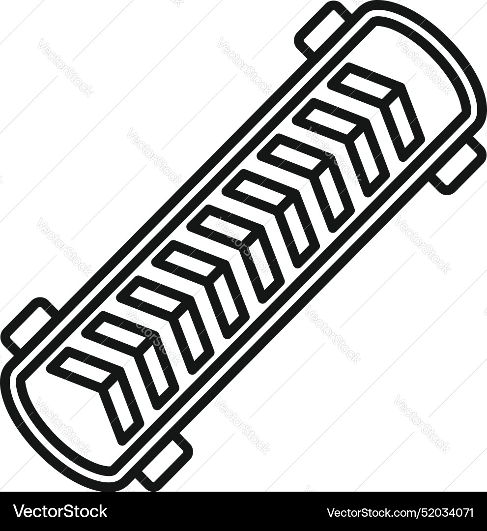 Speed bump reducing for safety traffic calm Vector Image