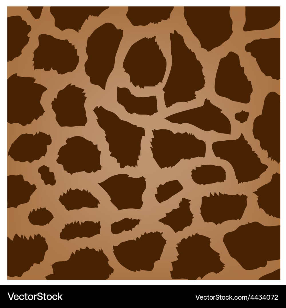 Giraffe texture Royalty Free Vector Image - VectorStock