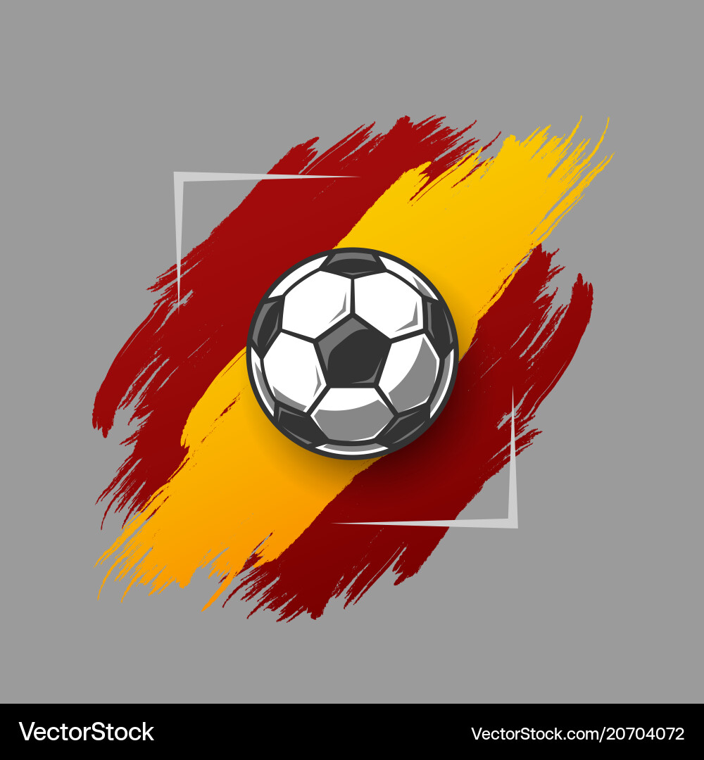 Grunge Soccer Ball Royalty Free Vector Image - VectorStock