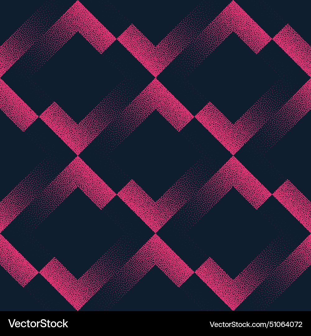 Shift squares seamless pattern trendy pink black Vector Image Shift squares seamless pattern trendy pink black Vector Image