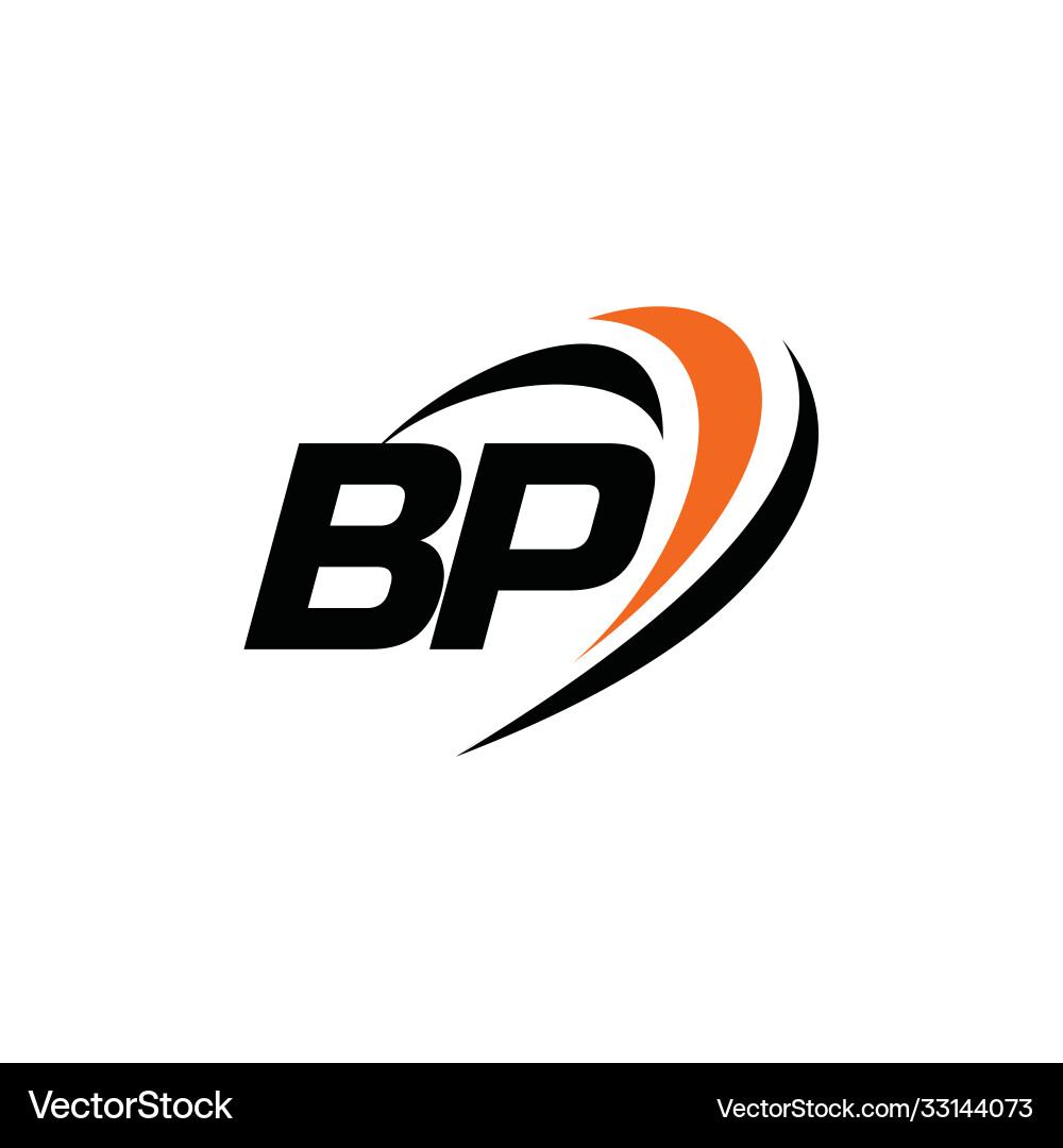Bp monogram logo Royalty Free Vector Image - VectorStock