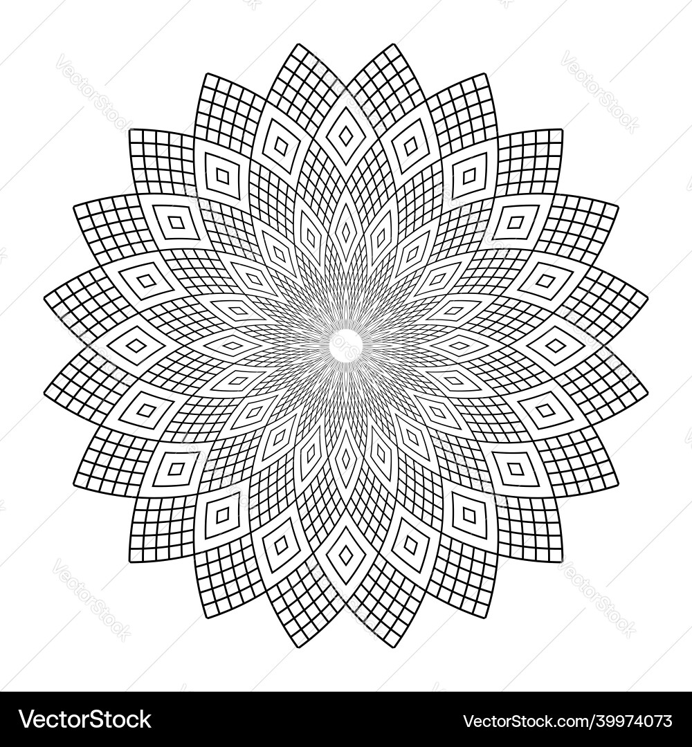 Circle pattern Royalty Free Vector Image - VectorStock
