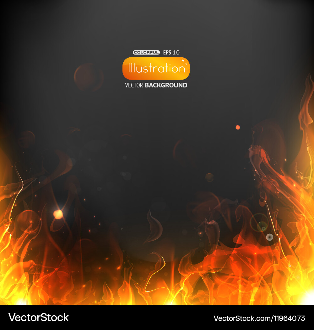 Fire design Royalty Free Vector Image - VectorStock