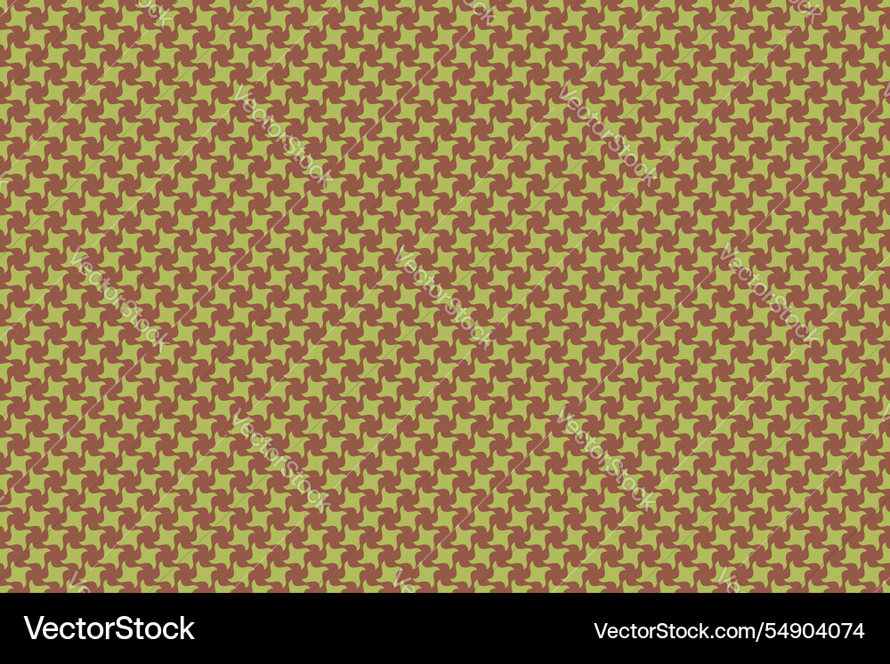Abstract olive green and brown geometric seamless Vector Image