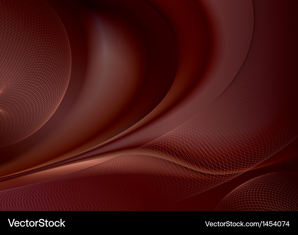Dark Chocolate Waves Royalty Free Vector Image