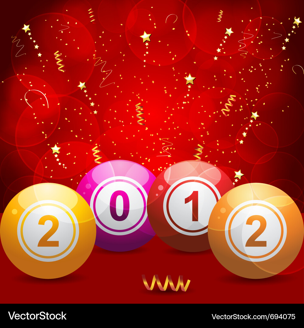 Bingo Lottery Celebration Royalty Free Vector Image