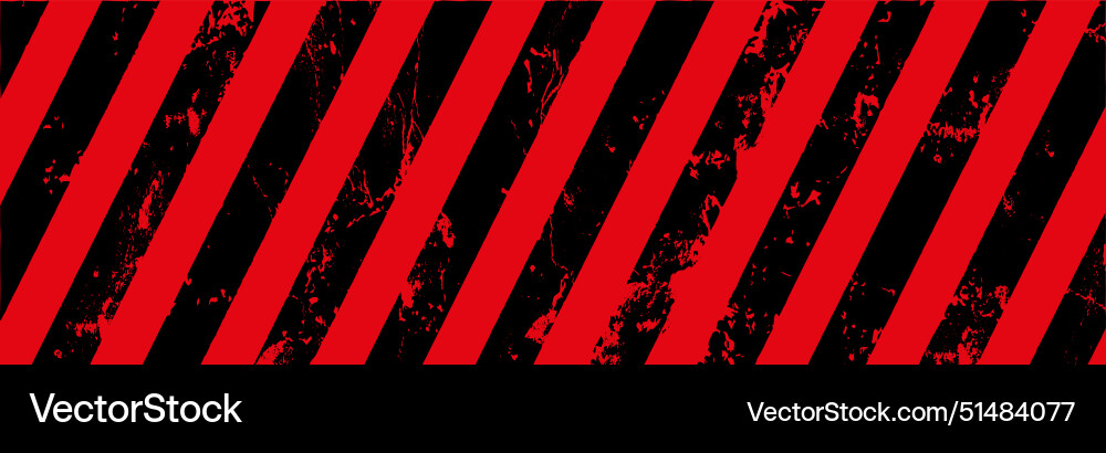 Warning sign with stripes Royalty Free Vector Image