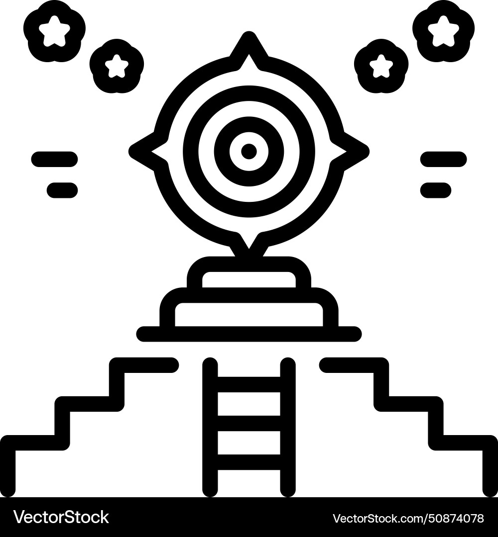 Achieved Royalty Free Vector Image - VectorStock