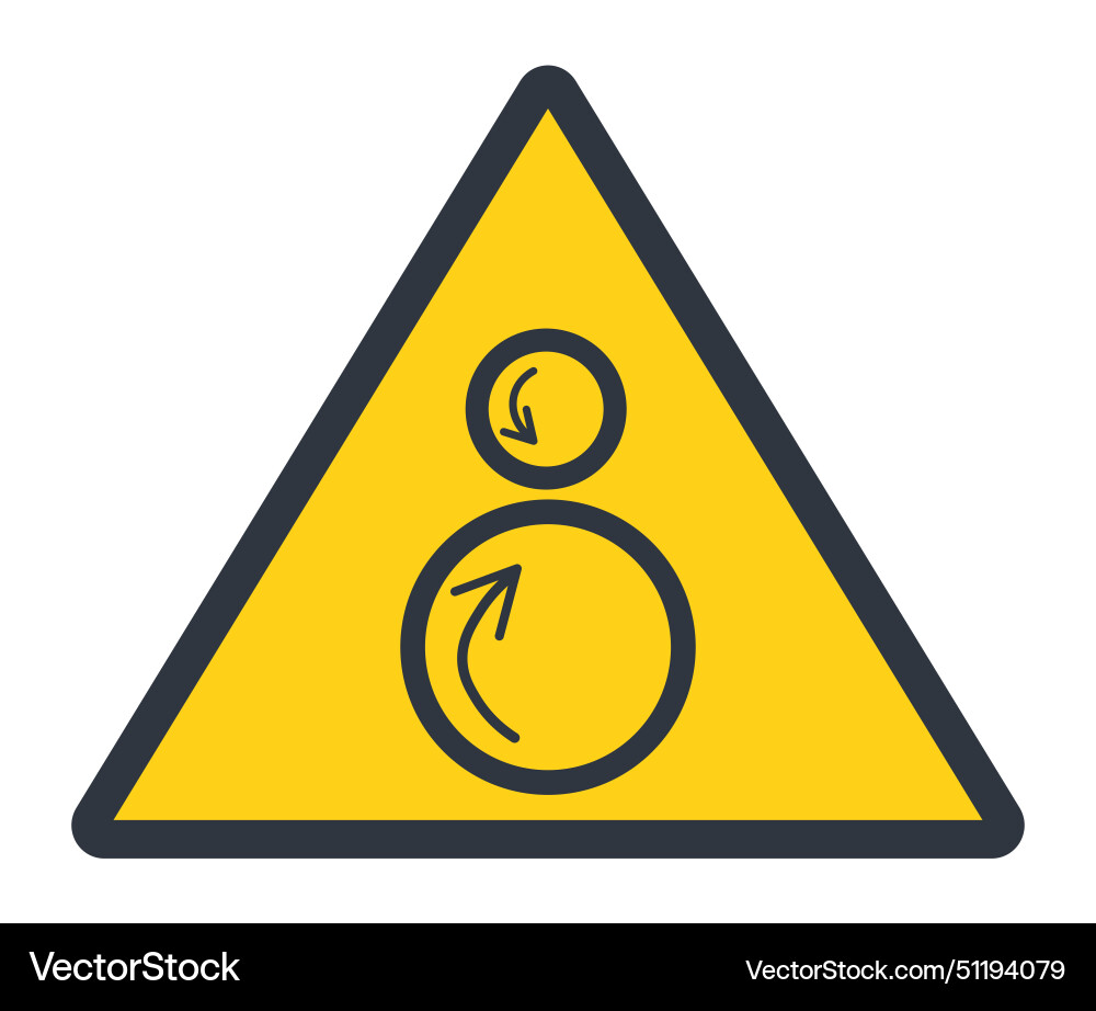 Counter-rotating rollers symbol Royalty Free Vector Image