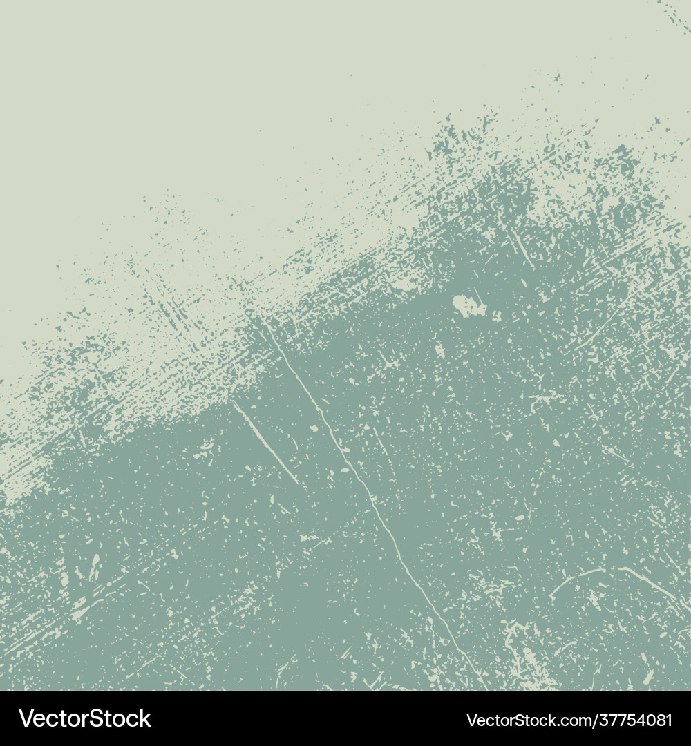 Gren grunge square texture for your design Vector Image