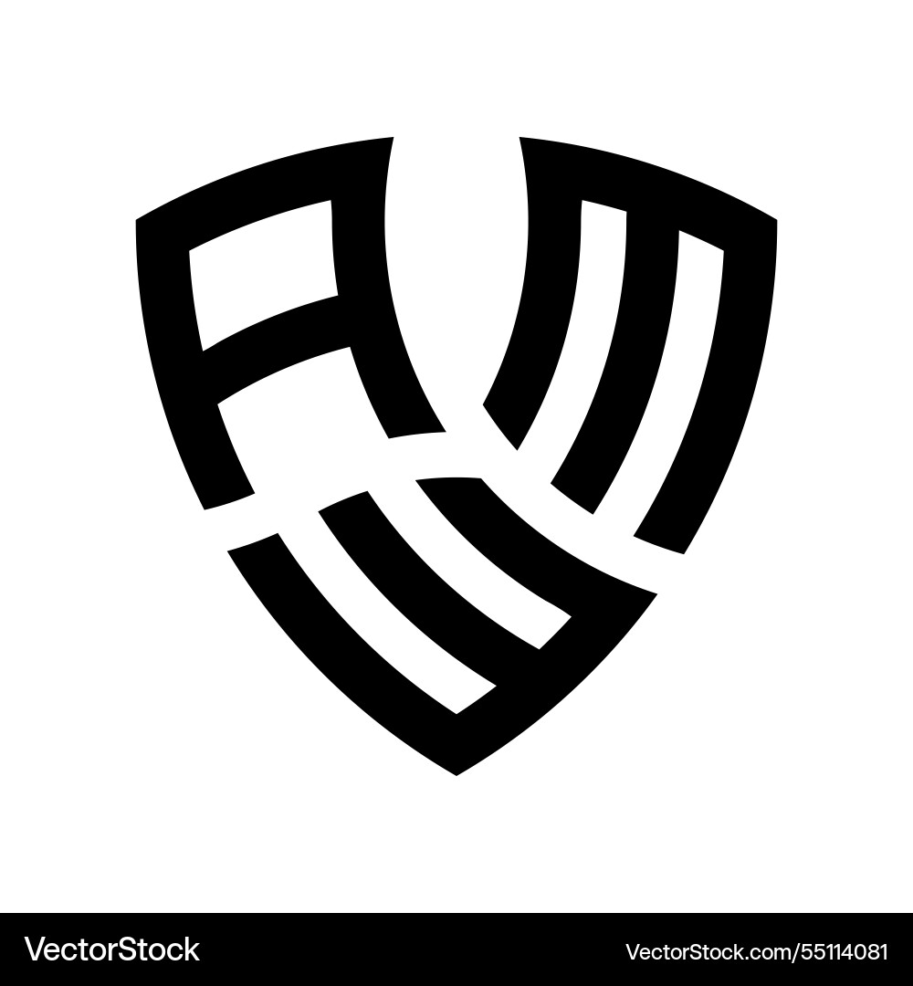 Logo awm Royalty Free Vector Image - VectorStock