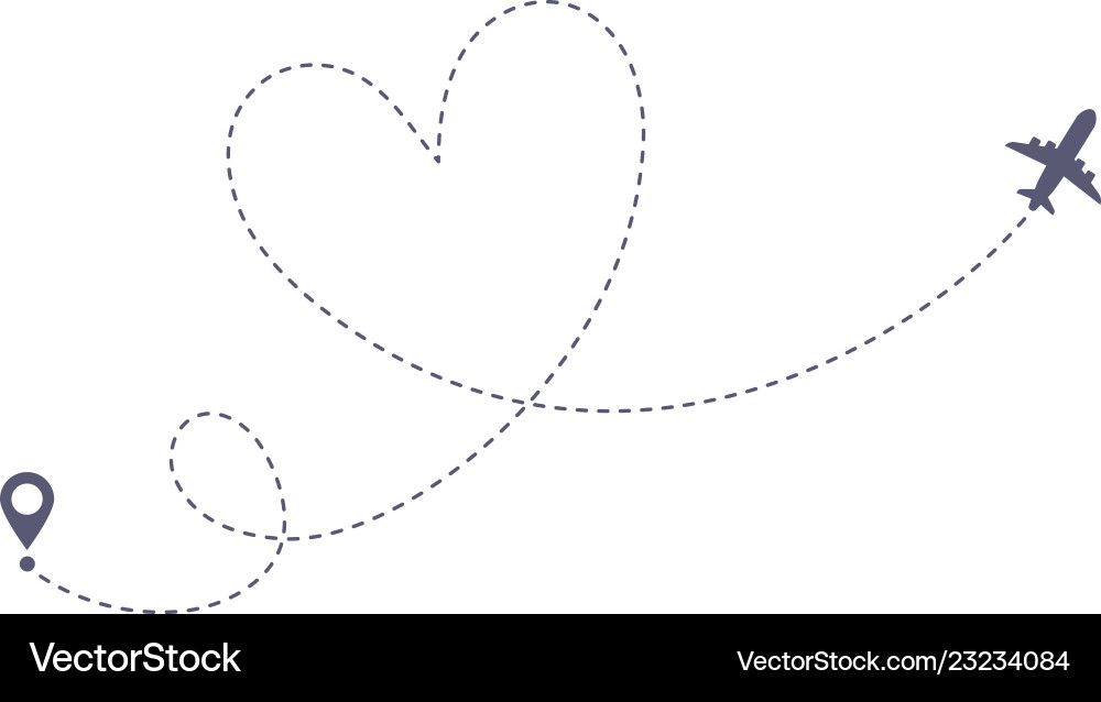 Airplane with Dashes Vector Images (over 2,100)