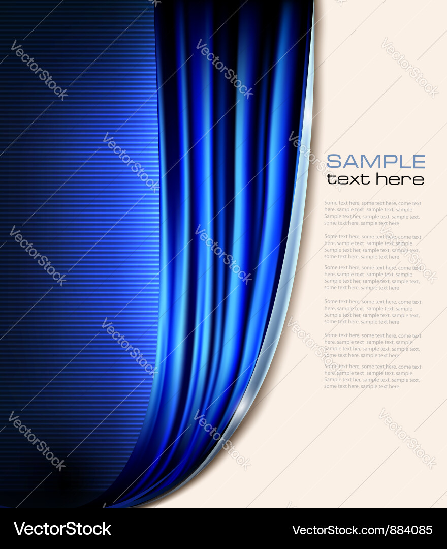 Curtain background Royalty Free Vector Image - VectorStock