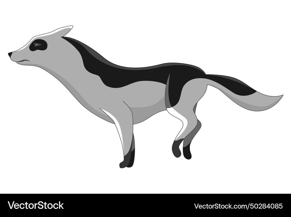 Dog running animation creature movement doggy Vector Image