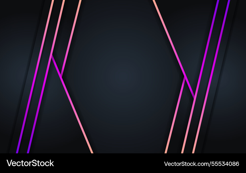 Abstract dark background with color full line – Royalty-Free Vector ...