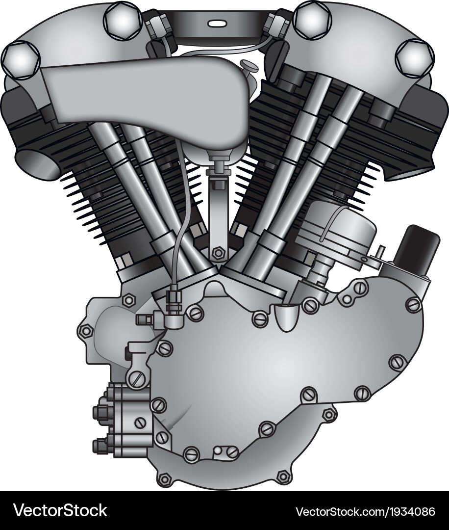 V Twin Engine Vector Images (over 370)