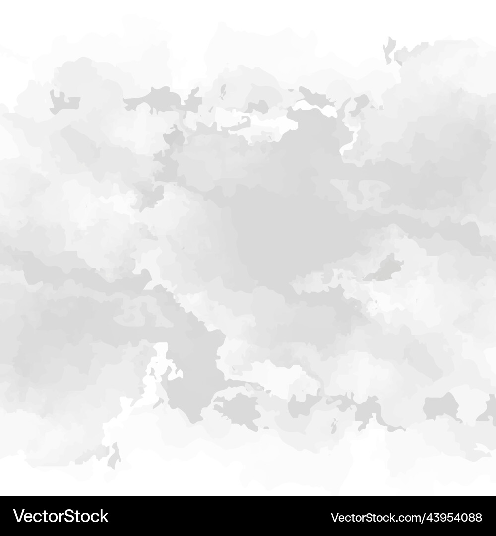 Light grey watercolor background delicate Vector Image
