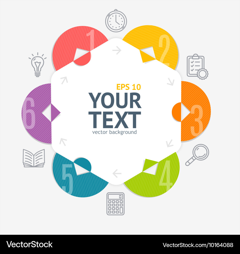 Menu layout for reports plans Royalty Free Vector Image