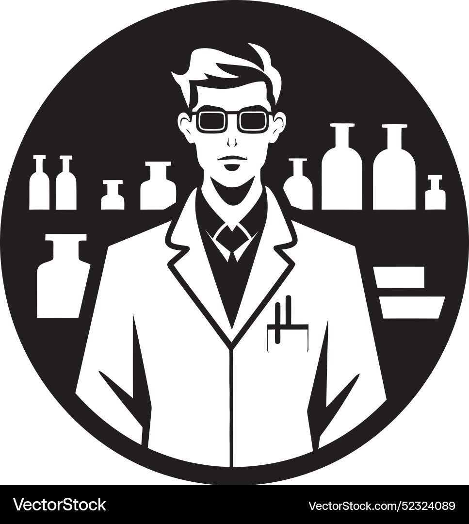 Pharmacy inventory control best Royalty Free Vector Image