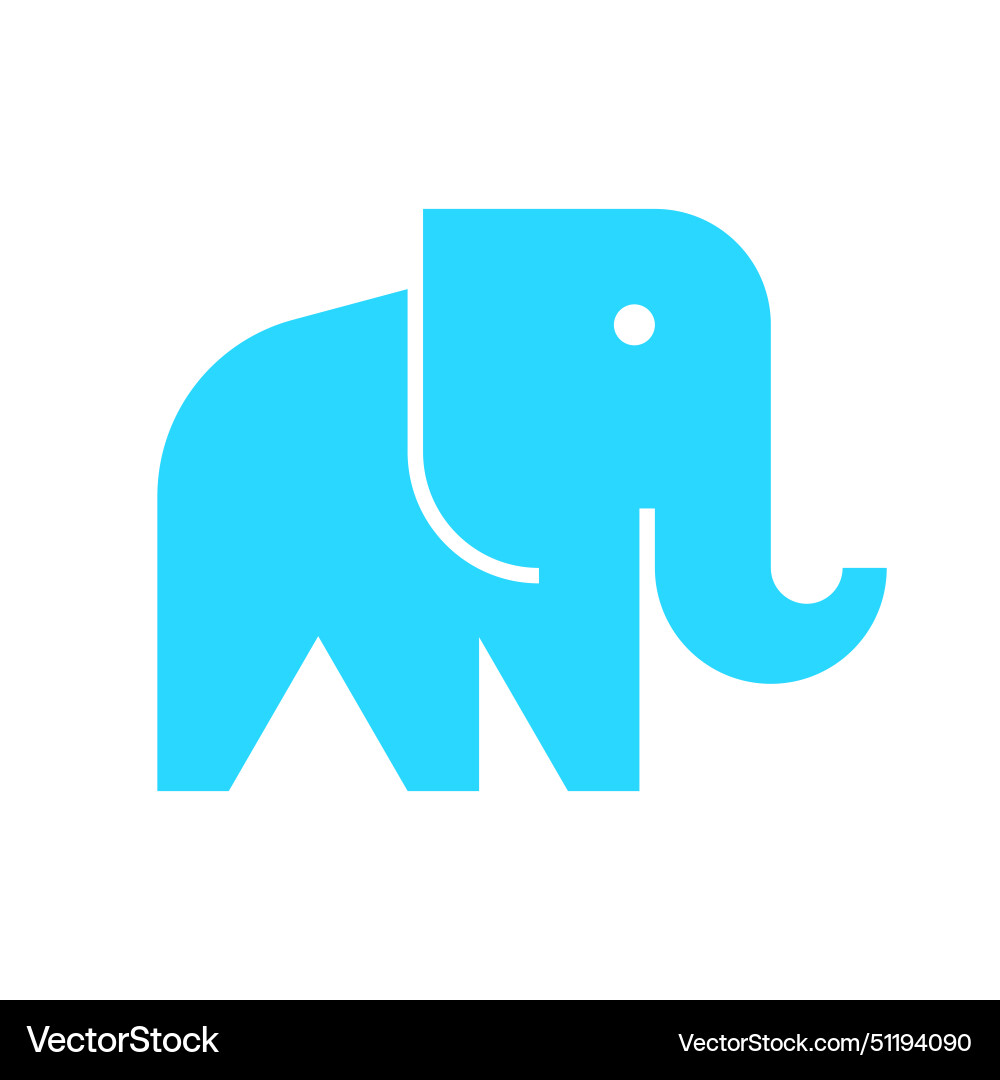 Elephant logo Royalty Free Vector Image - VectorStock