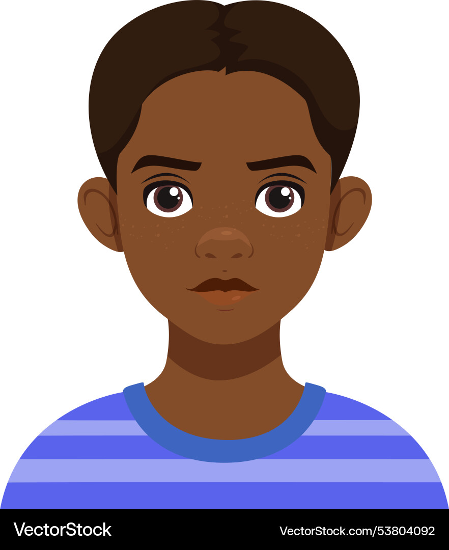 A young boy Royalty Free Vector Image - VectorStock