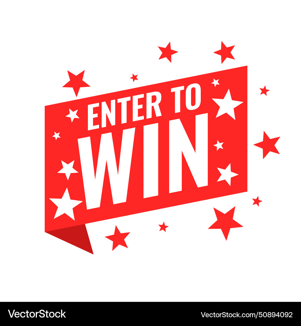 Register now to play and win background for web Vector Image