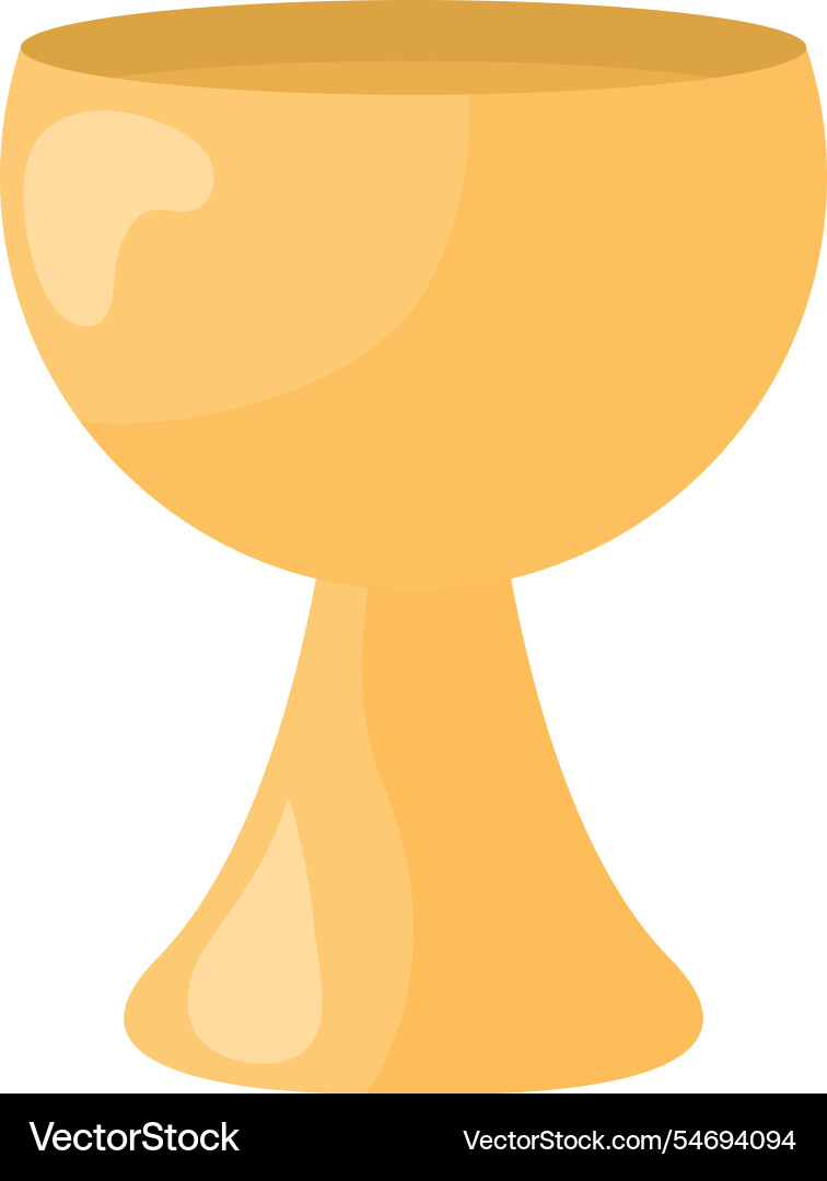 First communion chalice Royalty Free Vector Image