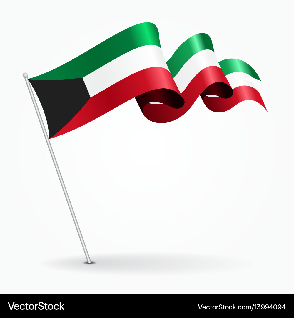 Kuwait Wavy Flag Vector Images (over 150)