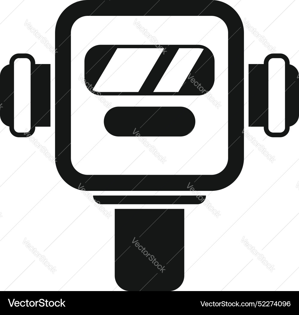 Water meter icon measuring device Royalty Free Vector Image