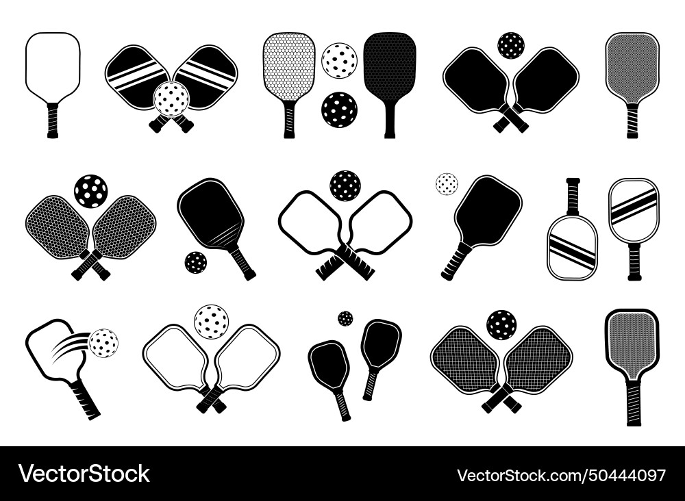 Pickleball Vector Images (over 1,700)