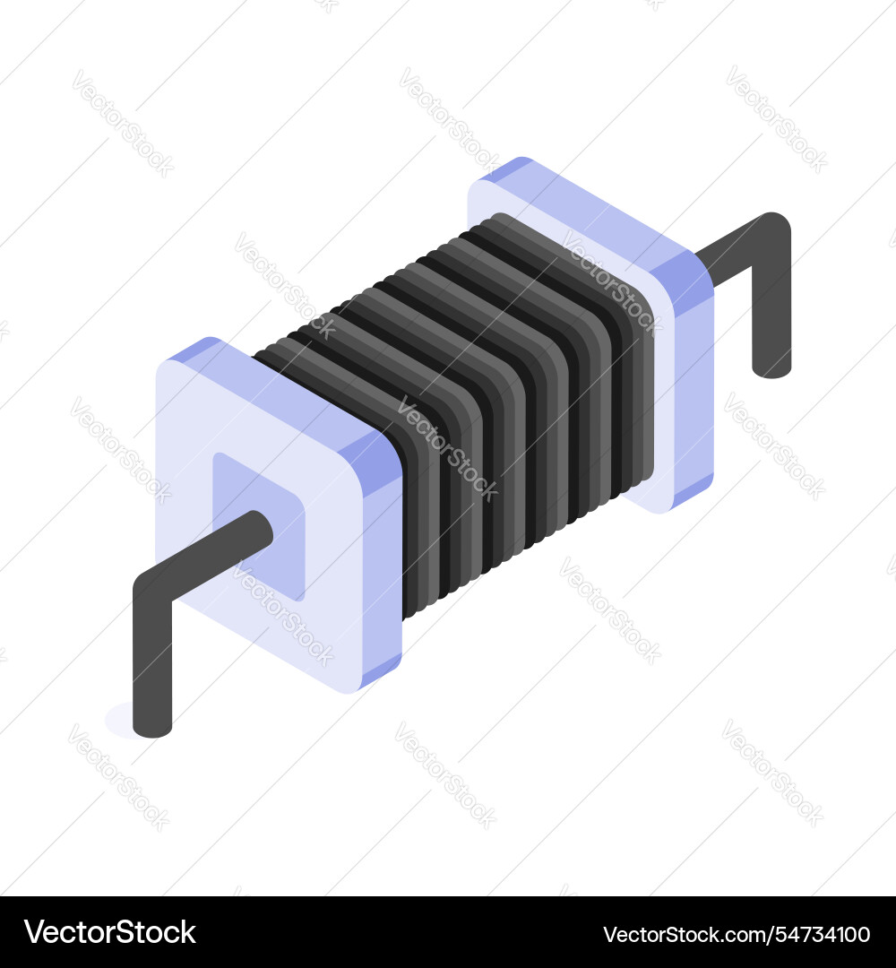 Inductor Royalty Free Vector Image - VectorStock