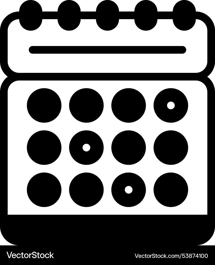 Schedule Royalty Free Vector Image - VectorStock
