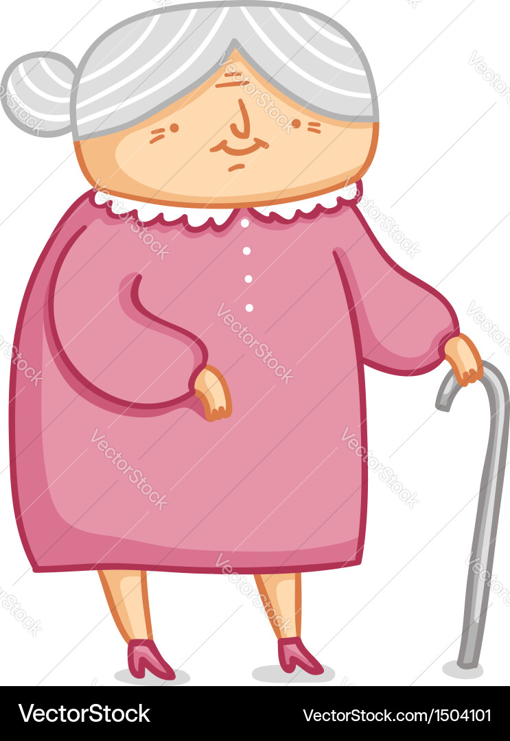 Grandma Royalty Free Vector Image - VectorStock