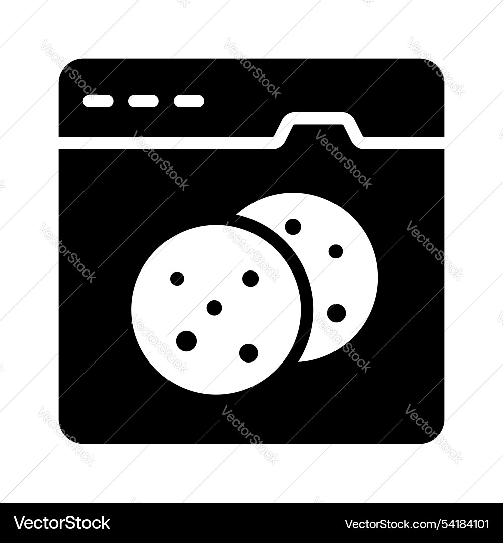 Website cookies Royalty Free Vector Image - VectorStock