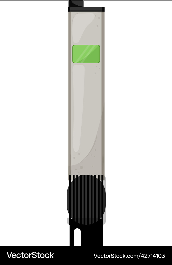 Acid ph meter color icon Royalty Free Vector Image