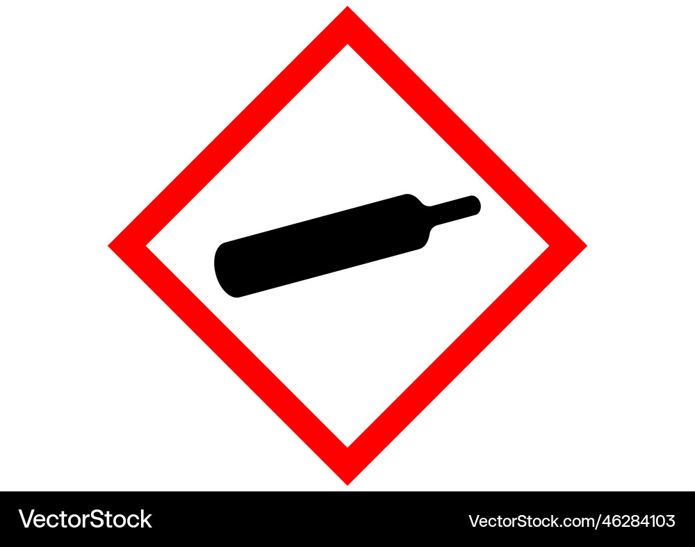 Compressed gas Royalty Free Vector Image - VectorStock