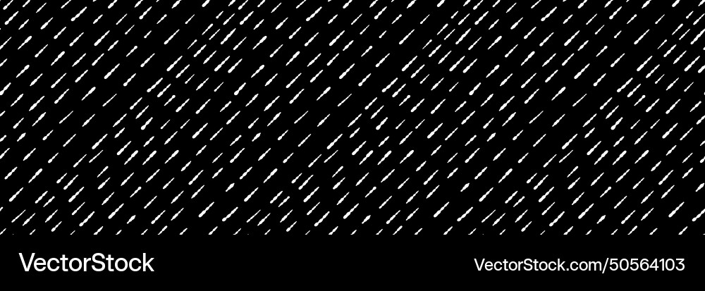 Small dash seamless pattern hand drawn diagonal Vector Image