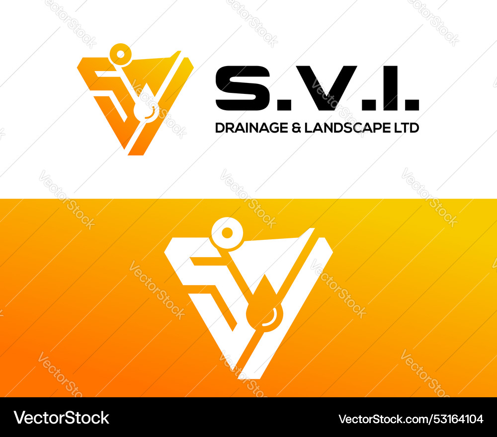 Svi logo Royalty Free Vector Image - VectorStock